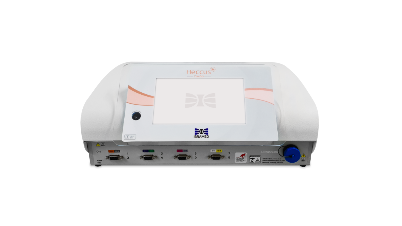 Heccus Turbo: Ultrasound Machine + Combined Therapies from Ibramed – Bspa Equipment